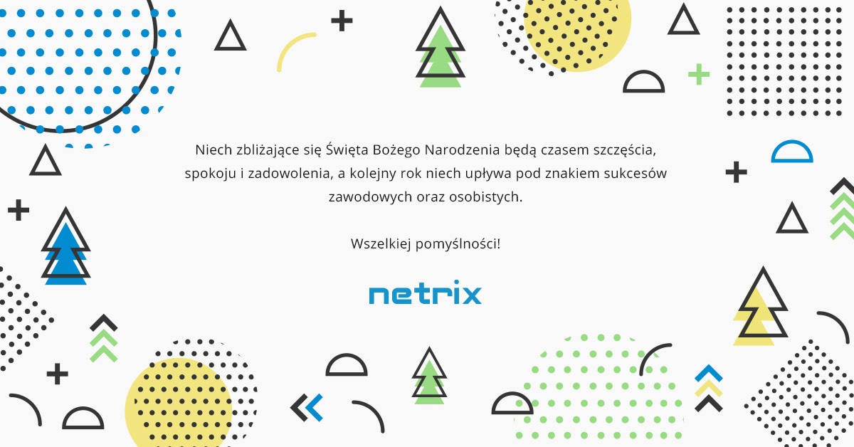 Wesołych Świąt ! - Netrix Ventures